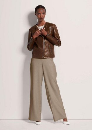 Madeleine Lederjacke Lederjacke im Biker-Style