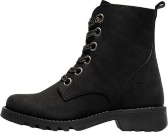 FLY London Femme Roog186fly Botte Tendance, Noir, 40 EU