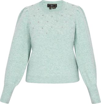 Faina Pullover Frauen Salbeigr&uuml;n