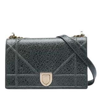 Dior Sac bandouli&egrave;re Diorama Pre-owned - Femme - Pre-owned - Gris - Taille: ONE Size