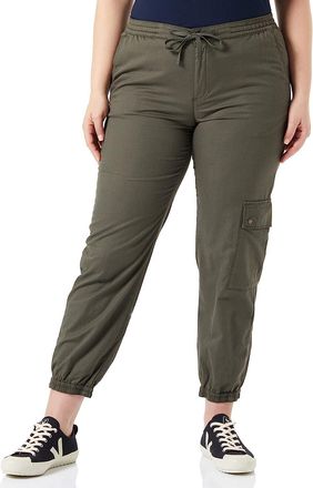 Camel Active Camel Active Womenswear Damen 376225/1F87 Hose, Grün, 33W / 30L