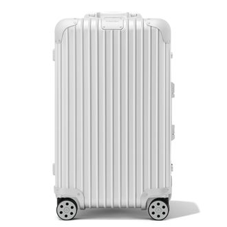 Rimowa Original Trunk S Koffer in Silber - Aluminium - 65x39x34