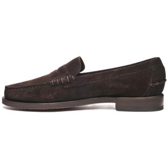 Sebago Classic Dan Suede, Moccasin Herren, Dunkelbraun. - Gr&ouml;&szlig;e: 39.5 EU
