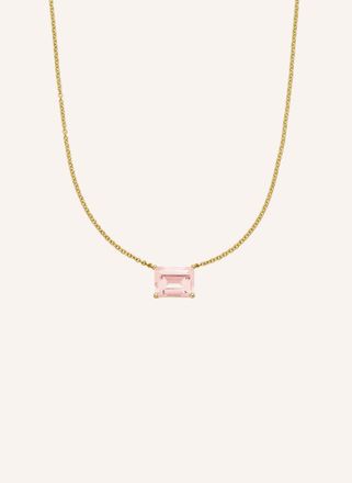 VEYNOU Veynou Halskette Rosie Aus 14 Karat Gelbgold Und 1.00ct. Lab-Grown Morganit gold