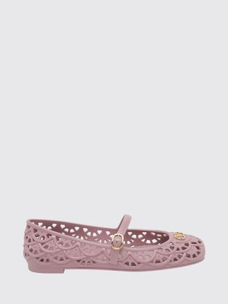 Valentino Garavani Ballerines Mary Jane Ondette en caoutchouc perfor&eacute; avec VLogo
