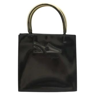 Ferragamo Pre-owned Cuir sacs-main - Femme - Pre-owned - Noir - Taille: ONE Size