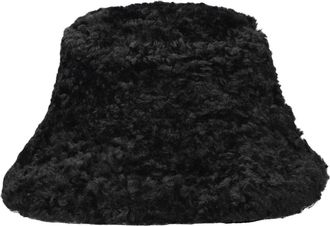 Ted Baker Fluffyi Schwarzer Hut f&uuml;r Herbst/Winter - - Accessories - Damen - Schwarzk - ONE SIZE