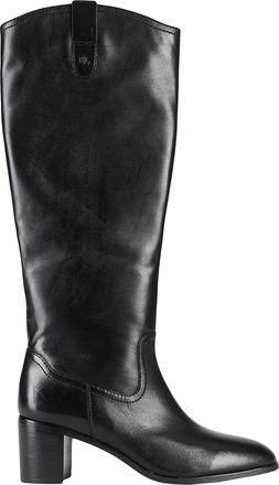 Ralph Lauren CARLA BURNISHED LEATHER RIDINGTK! BOOT