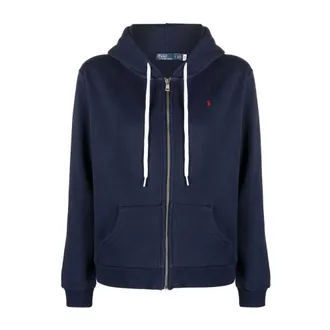 Polo Ralph Lauren Femme, Sweatshirts et sweats à capuche, Bleu, Taille: 40 FR SweaT-shirts à capuche