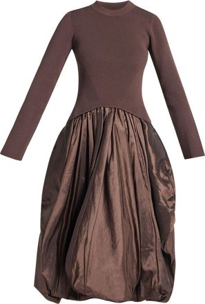 SIMKHAI Kenlie Kleid - Braun