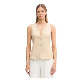 Gaud&igrave; Weste mit Einreiher - - Suits - Damen - Beige - XL