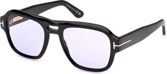 Tom Ford Lunettes de soleil Mason-02 - Homme - Accessoires - Noir - Taille: 54 MM