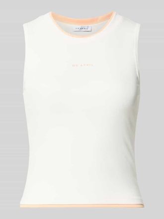 Oh April Tanktop mit Label-Stitching Modell Amea