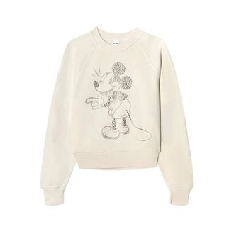 Re/Done Damen, Sweatshirts & Hoodies, Beige, SGr&ouml;&szlig;e