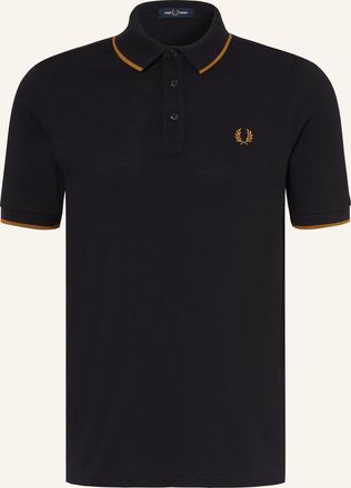 Fred Perry Piqu&eacute;-Poloshirt schwarz