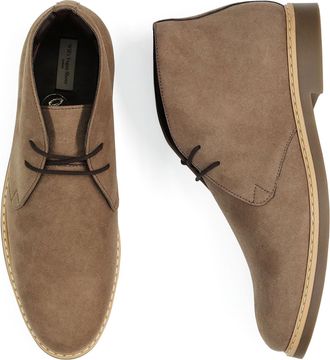 Will&rsquo;s Vegan Store Herren vegan Desert Boots Signature Taupe