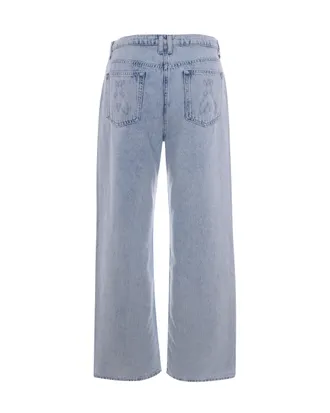 Patrizia Pepe Womens Jeans Light Blue Wash New Cotton