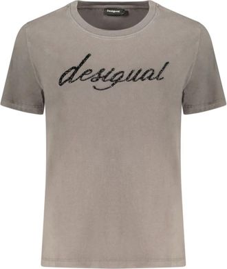 Desigual Femme, Tops, Gris, Taille: 44 FR Varsovia T-Shirt