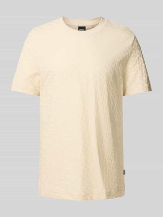 HUGO BOSS T-Shirt mit Strukturmuster Modell Thompson