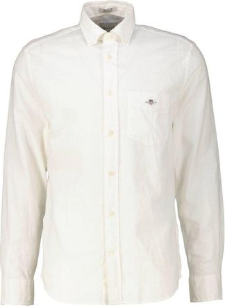 GANT Herren Freizeithemd aus Leinen und Baumwolle Regular Fit