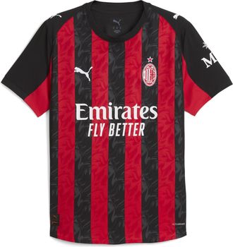 Puma Maillot Authentic Home 25/26 AC Milan Homme, Accessoires, Rouge, 3XL