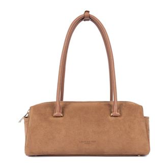 Lancaster Rectangle Bag Su&egrave;de Cube - - Bags - Damen - Braun - ONE SIZE