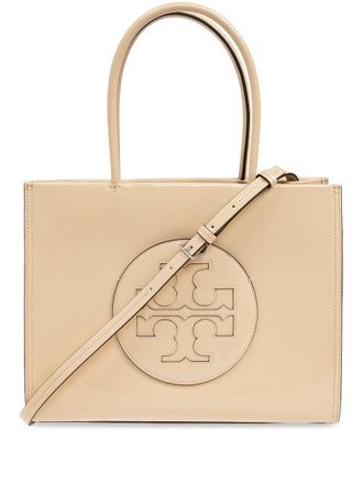 Tory Burch petit sac cabas Ella - Tons neutres