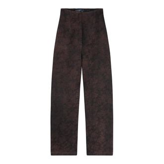 Cortana Malaysia- burgunder Jacquardhose - - Trousers - Damen - Rot - L