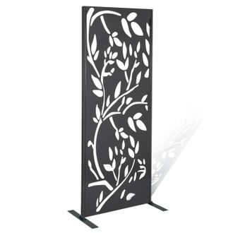 IDMarket Universelles Deko-Paneel 150 x 50 cm LIS grau