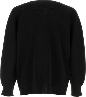 Homme Pliss&eacute; Issey Miyake Knit Cardigan - Black