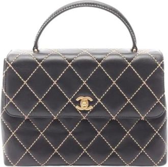 Chanel Sac &agrave; main Pre-owned - Femme - Pre-owned - Noir - Taille: ONE Size