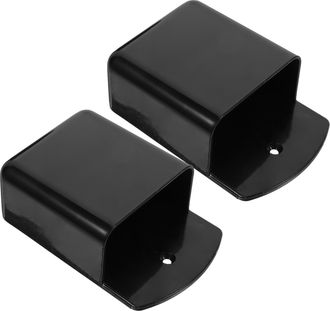 Happyyami 2 Stück Wandhalterung Fernbedienungsbox Selbstklebend Platzsparender Wandorganizer aus Robustem Material Multifunktionale Aufbewahrung für Fernbedienu