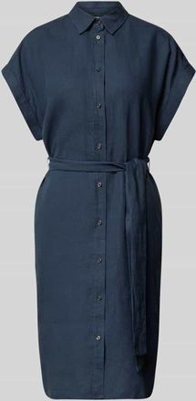 Marc O'Polo Leinenkleid mit Tailleng&uuml;rtel