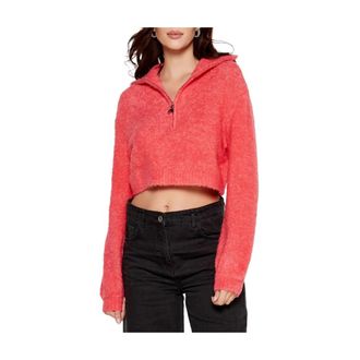 Patrizia Pepe Femme, Pulls, Rose, Taille: 36 FR Pull Marabou