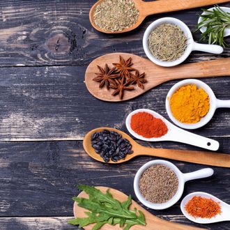 Eurographics Eurographics DG-DC6256 Powder Spices 20x20 DecoGlass, Glas, Bunt, 20, 00 x 20, 00 cm