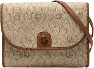 Dior Pre-owned Toile sacs-dior - Femme - Pre-owned - Beige - Taille: ONE Size
