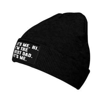 Generic Slouch Bonnet dhiver Tricot&eacute;, Cest Moi! Salut, Je suis Le Meilleur Papa! Cest Moi!, Chaud Beanie Hats, Bonnets en Tricot pour Adultes, Cyclisme, Sport