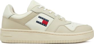 Tommy Jeans Sneakers Tommy Jeans Tjm Retro Basket Ess EM0EM01395 Écru