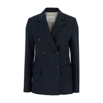 Tela Soho Blazer Jacke - - Jackets - Damen - Blau - M