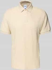 Selected Poloshirt mit kurzer Knopfleiste Modell JAY