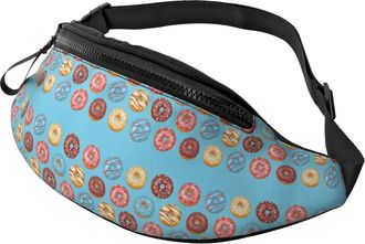 Generic Umh&auml;ngetaschen Multifunktionale G&uuml;rteltasche S&uuml;&szlig;er Donut Mode Bauchtasche F&uuml;r Reisen Camping Joggen 14X35Cm