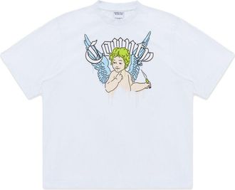 Marcelo Burlon t-shirt County Angel - Blanc