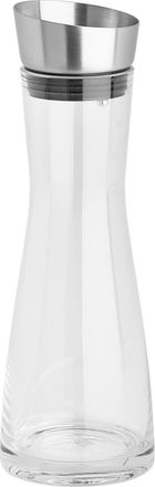 Blomus Wasserkaraffe Aldoa, Metall, Glas, 0,9 L, 30 cm, Deckel, Kaffee & Tee, Kannen, Karaffen