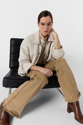 Gerard Darel Veste matelass&eacute;e r&eacute;versible - PHEONA - Naturel