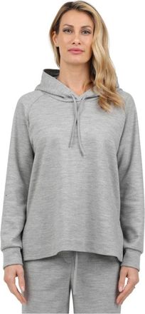 Circolo 1901 Femme, Sweatshirts et sweats à capuche, Gris, Taille: 38 FR Sweat à Capuche en Laine