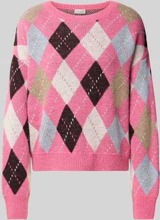 Milano Strickpullover im Allover-Look