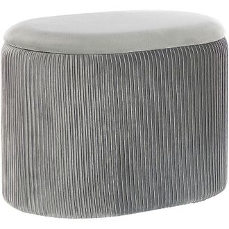 Beliani Pouf de Style Glamour avec Espace de Rangement Pratique 41 cm Richland