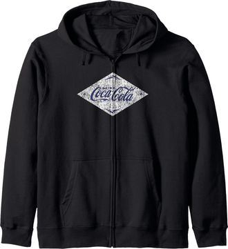 Coca Cola Ware Drink White Diamond Logo Kapuzenjacke
