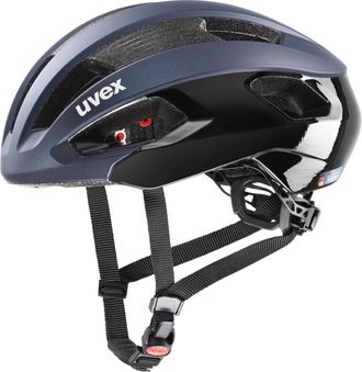 Uvex rise cc - sicherer -Helm für Damen und Herren - individuelle Größenanpassung - optimierte Belüftung - deep space-black matt - 52-56 cm