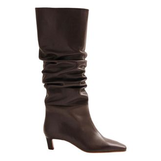 Alohas Kalila Braune Lederstiefel - - Shoes - Damen - Braun - 36 EU